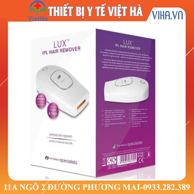 [CHÍNH HÃNG ANH QUỐC] MÁY TRIỆT LÔNG RIO LUX - BẢO HÀNH 2 NĂM | Shopee ...
