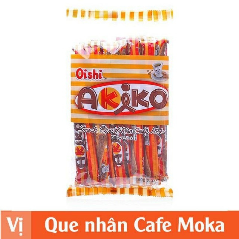 Bánh Snack Akiko 160g đủ 6 vị( 20 que x 8g ) | Shopee Việt Nam