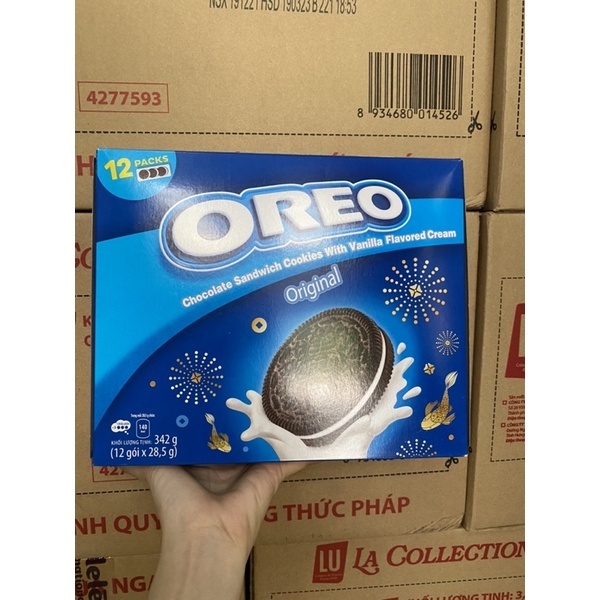 Bánh Oreo Vani hộp 303,5G (Hộp 11 GÓI) | Shopee Việt Nam
