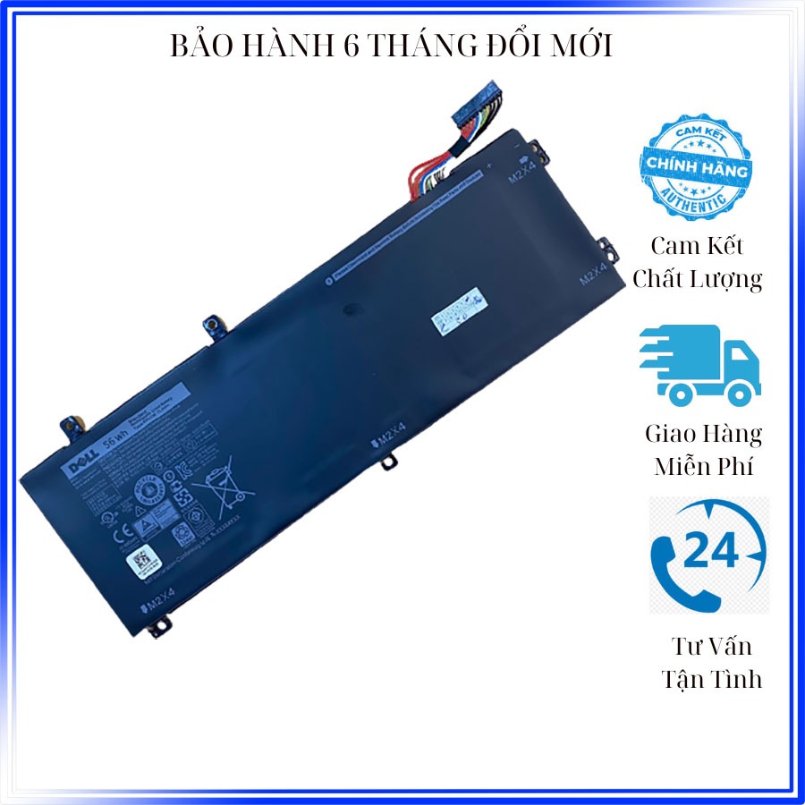Pin Zin Laptop Dell Precision 5510 5520 5530 5540 XPS 15 9560 9550 9570 ...