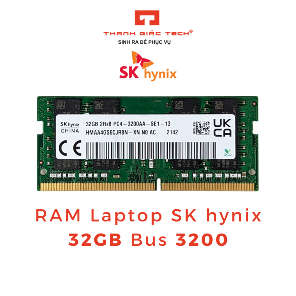 RAM Laptop DDR4 SK Hynix 32GB BUS 3200 Nhập Khẩu Chính Hãng - Bảo Hành ...