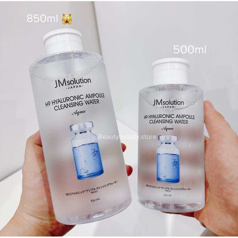 NƯỚC TẨY TRANG JM SOLUTION H9 HYALURONIC CLEASING WATER | Shopee Việt Nam