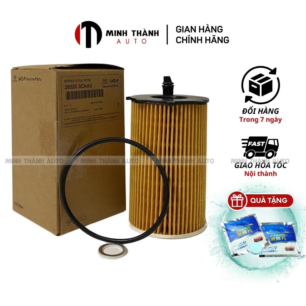 Lọc nhớt, lọc dầu động cơ xe Kia Sedona, Huyndai SantaFe máy xăng (2014 ...