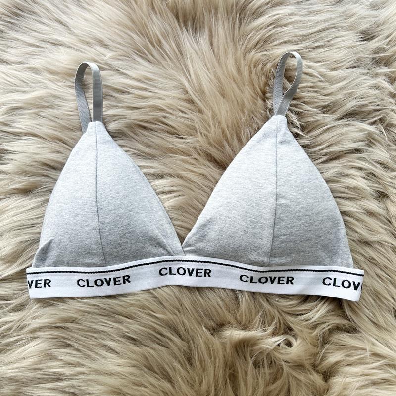 Áo Bra 2 Dây Mút Mỏng Không Gọng CLOVER Cài Sau Lên Form Ngực Xinh Mặc ...