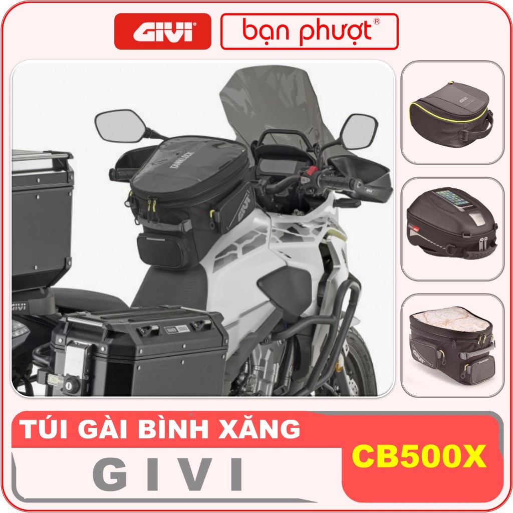 Túi Bình Xăng Givi CB500X - Túi Gài Bình Xăng GIVI Kèm Ngàm Tanklock Xe ...