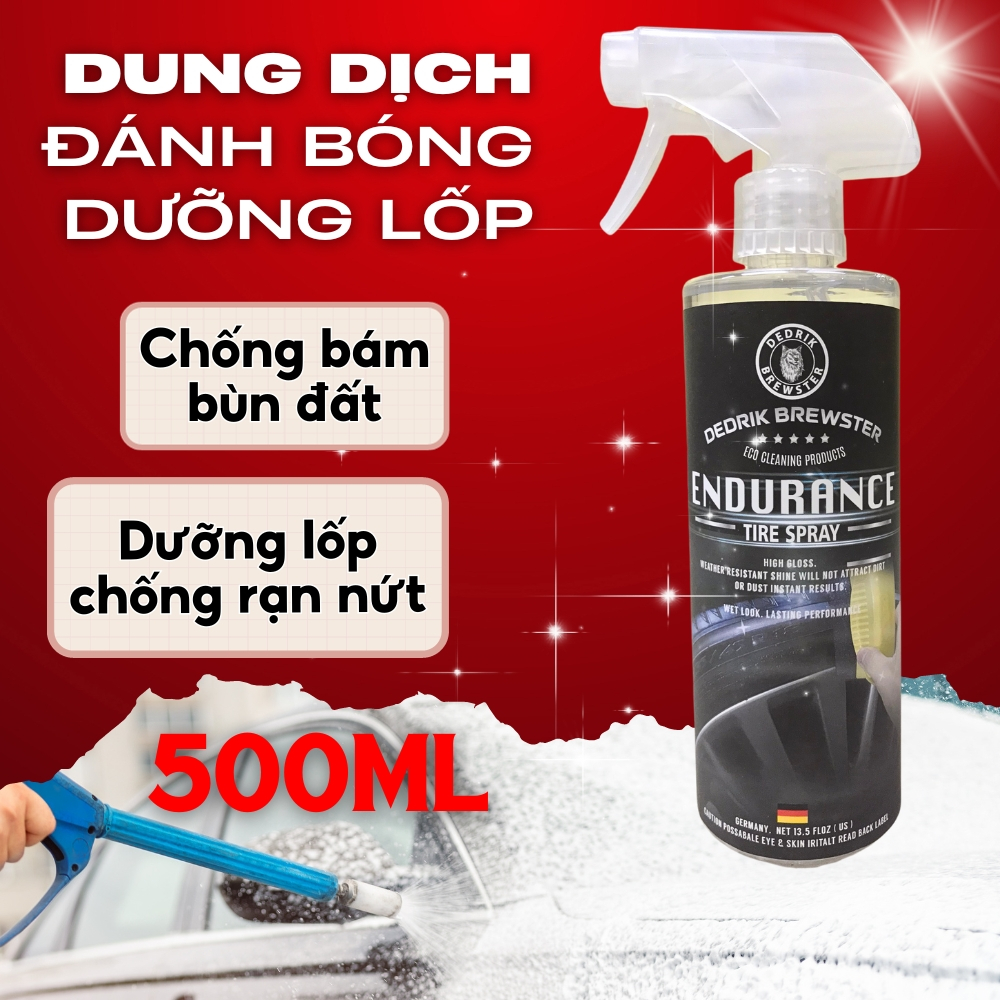 Dung Dịch Dưỡng Lốp Xe Máy Ô Tô Đánh Bóng Lốp Cao Cấp ENDURANCE Chiết ...