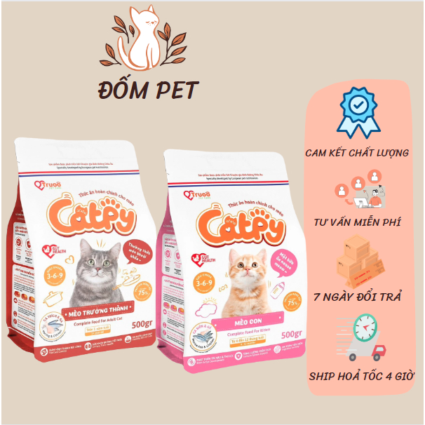 [HOẢ TỐC] CATPY Thức ăn hạt khô cho Mèo - THỨC ĂN HẠT KHÔ HOÀN CHỈNH ...