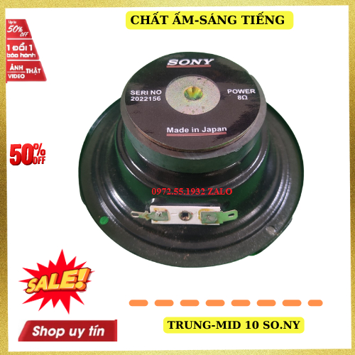 Củ loa trung sony 10cm kín hậu toàn vành 11.5cm công suất 100w-loa mid | Shopee Việt Nam