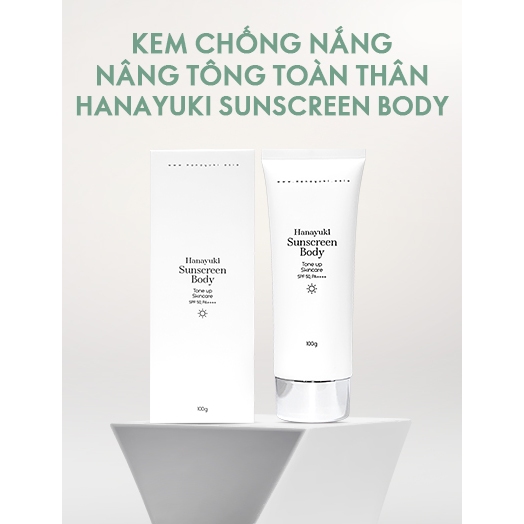 Hanayuki Kem chống nắng nâng tông toàn thân 100g | Shopee Việt Nam