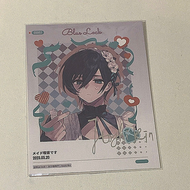 Thẻ bo góc Photocard Haikyuu Blue Lock Debut or die Chainsaw man Card ...