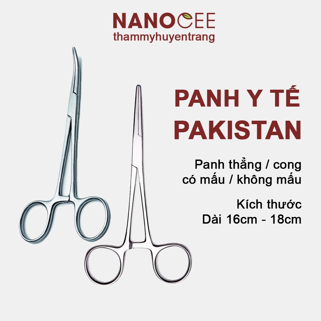Panh Kéo Y Tế Cong/ Thẳng, Có Mấu/ Không Mấu, Kéo Cắt Chỉ - Dụng Cụ Y Tế, Dụng Cụ Spa | Shopee ...