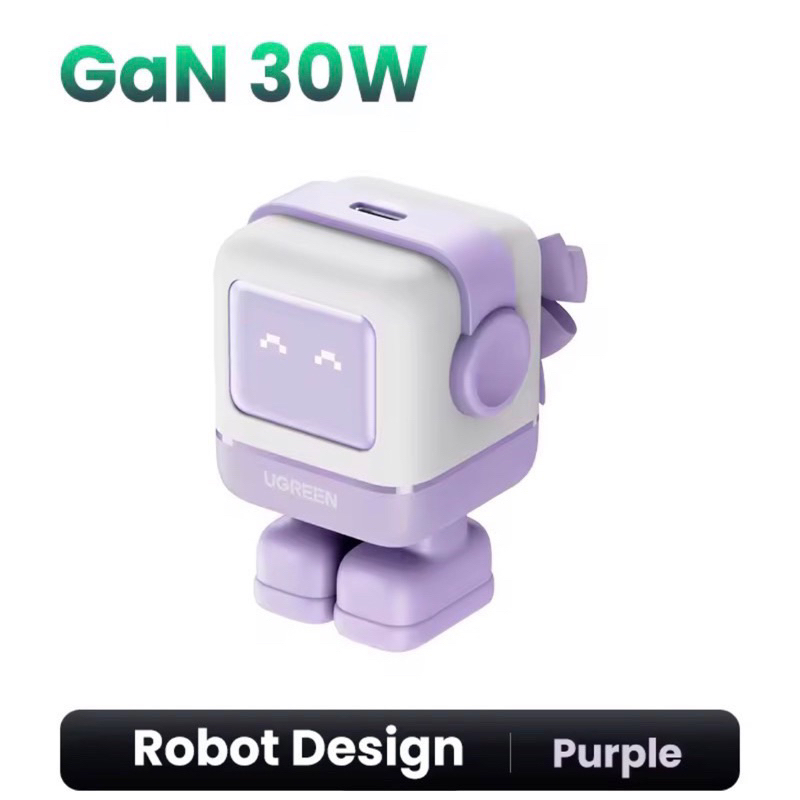 ( Sạc Robot Ugreen ) Củ Sạc Nhanh Robot 65W 30W UGREEN Usb-C Mini / 30W ...