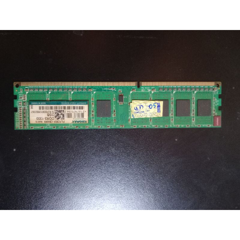 Ram 1GB -> 4GB DDR2, DDR3 Bus 1333/1600 dùng cho máy tính để bàn ...