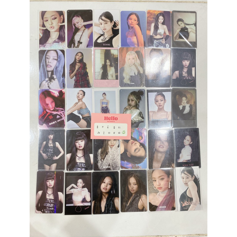 [OFFICIAL] Card blackpink Jennie chính hãng | Shopee Việt Nam