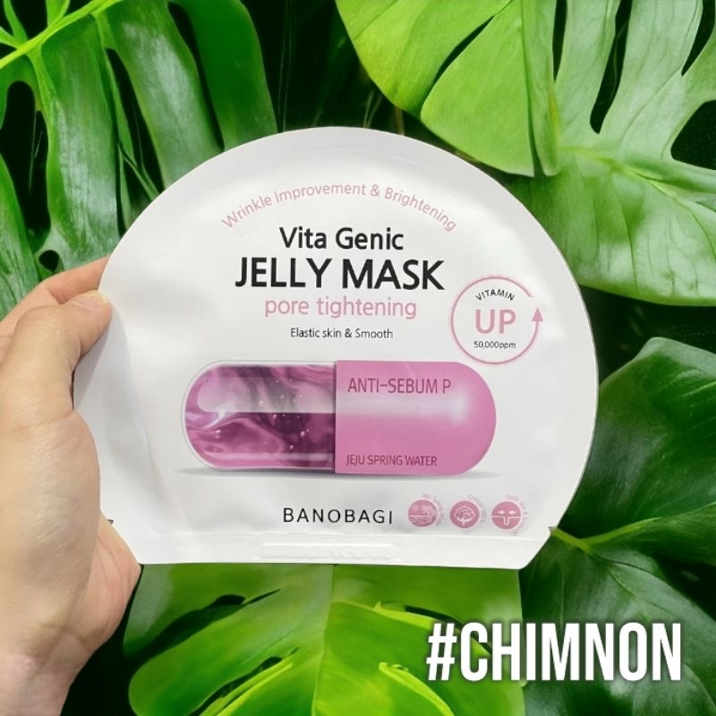 Mặt Nạ Mask Banobagi Vita Genic Jelly / Stem Cell Cấp Ẩm Vitamin A B C ...