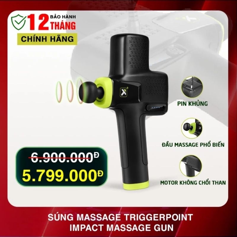 Súng Massage Cao Cấp TriggerPoint Impact Massage Gun | Shopee Việt Nam