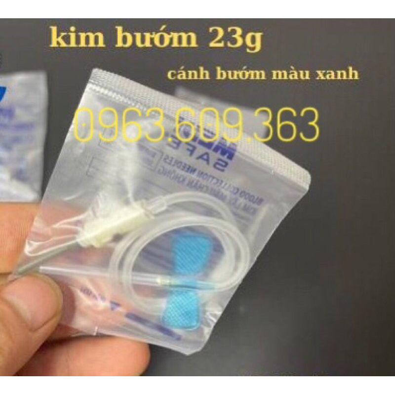 [Spa] Kim bướm medisafe kim lấy máu chân không dùng trong PRP 23G(Lẻ 1 ...