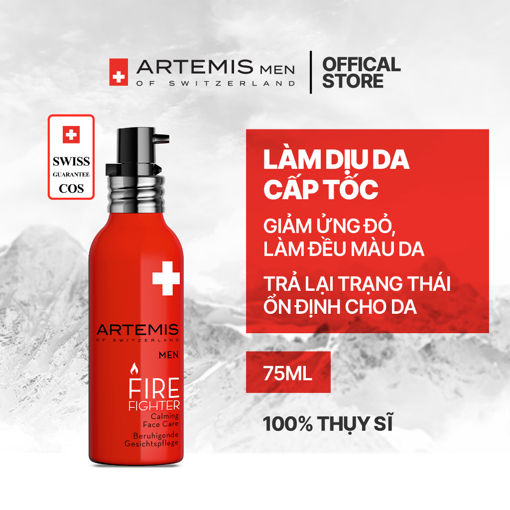 Tinh Chất Làm Dịu Phục Hồi Cấp Tốc Cho Da - ARTEMIS MEN Fire Fighter ...