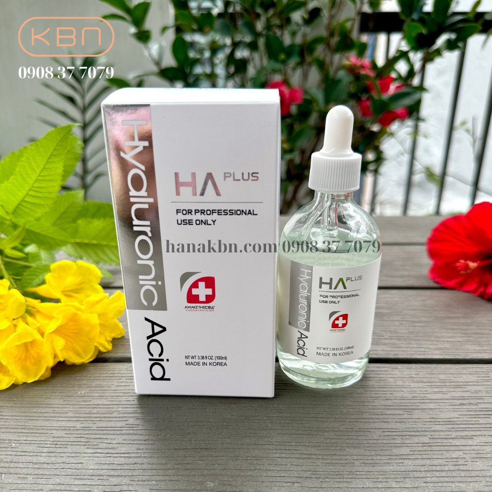 Serum HA Plus 100ml - Cấp Nước, Dưỡng Ẩm, Căng Bóng Da, Mờ Nếp Nhăn ...