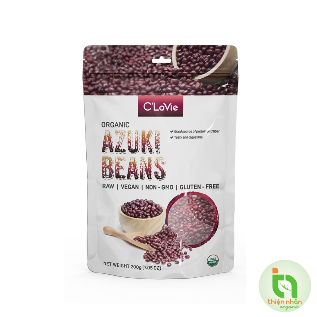 Đậu đỏ azuki hữu cơ C'LaVie 200g Organic Azuki Beans | Shopee Việt Nam