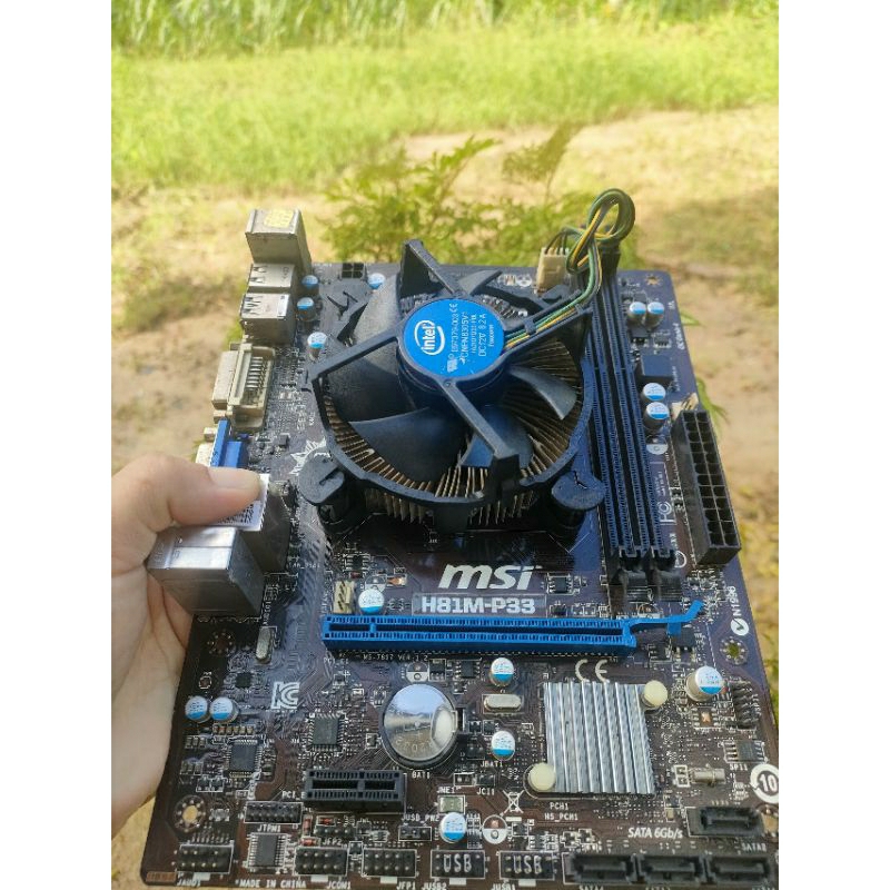 combo main H81, CPU I3 4160, CPU I5 4590, Ram tản 8Gb (tặng keo tản nhiệt, fan tản nhiệt, fe ...