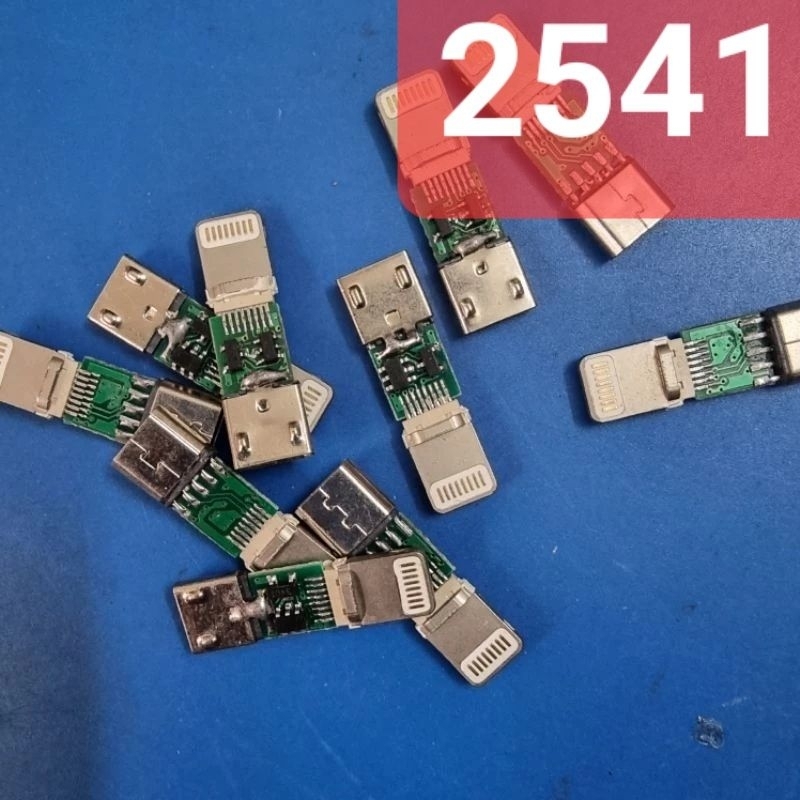 Đầu cắm chuyển đổi chân sạc microusb to lightning test sạc nguồn diy ...