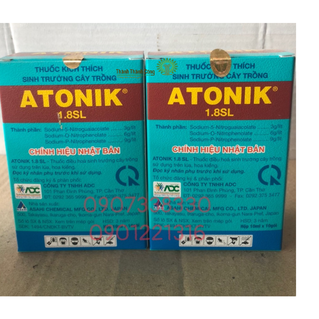 THUỐC KÍCH THÍCH SINH TRƯỞNG ATONIK 1.8SL gói 10m (hộp 10 gói) - chính ...