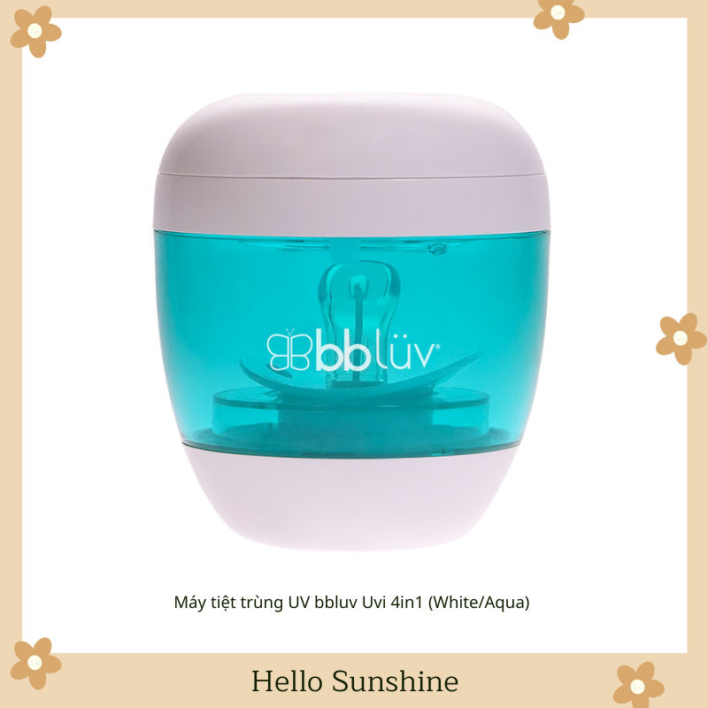 Máy tiệt trùng UV bbluv Uvi 4in1 (White/Aqua) | Shopee Việt Nam