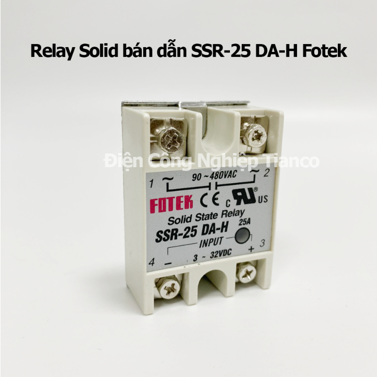 Relay bán dẫn Fotek Solid Relay SSR-25DA-H SSR-25VA SSR-25VA-H SSR-25AA SSR-25DD | Shopee Việt Nam
