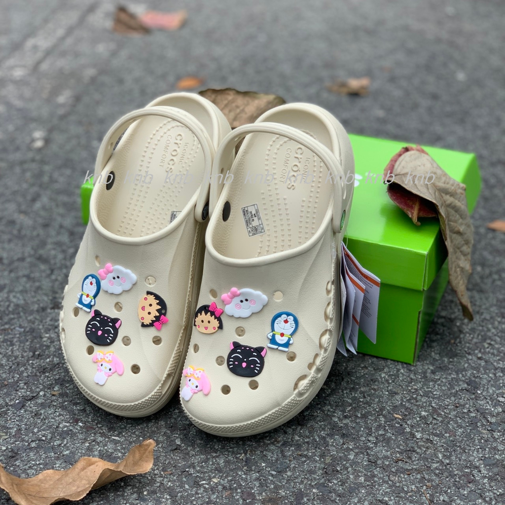 Dép Sục Crocs Baya band Clog, Sục Cross Nam Nữ người lớn đế cao 5Cm ...