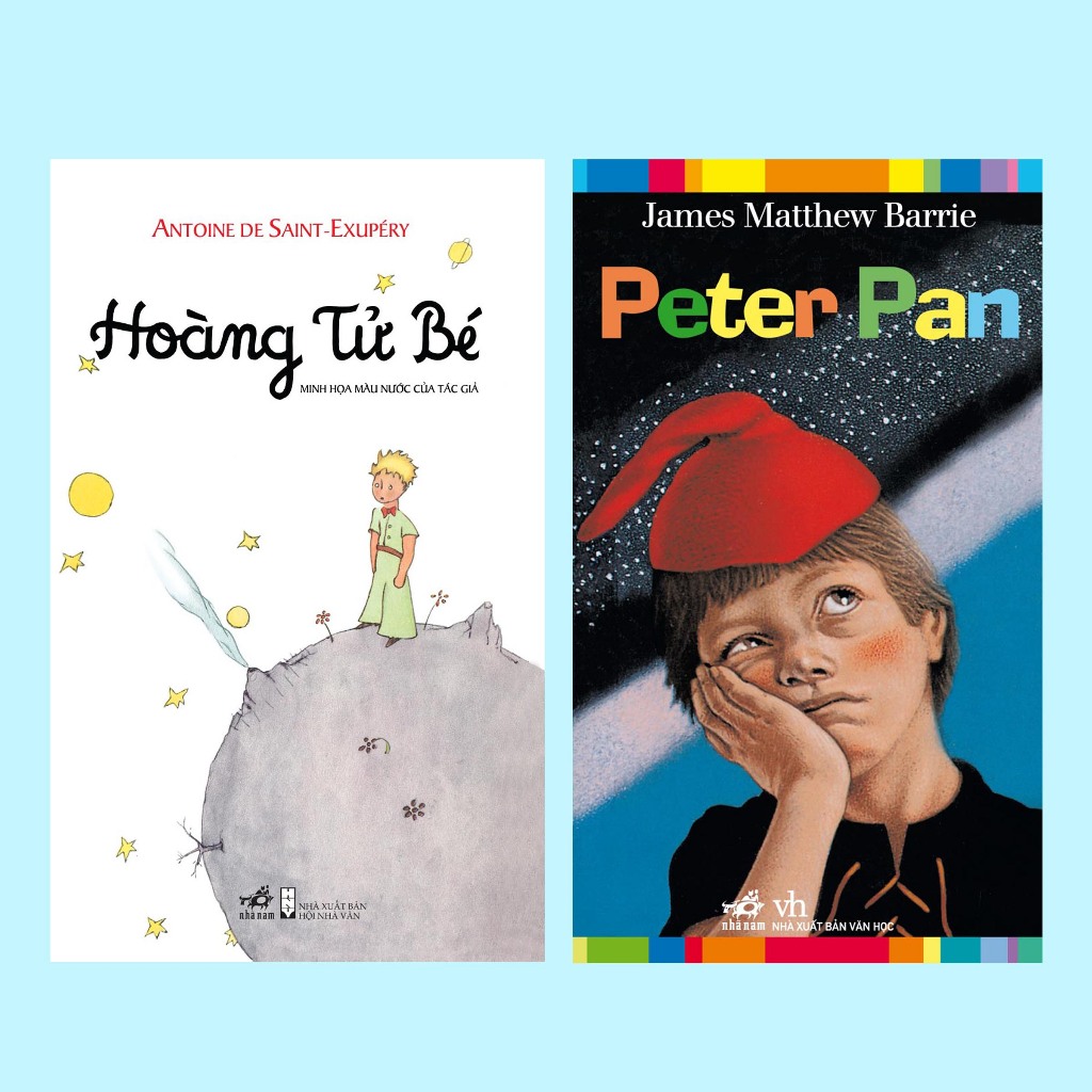 Sách - COMBO Hoàng tử bé - Peter Pan (Antoine De Saint-Exupéry - James Matthew Barrie) (Nhã Nam ...