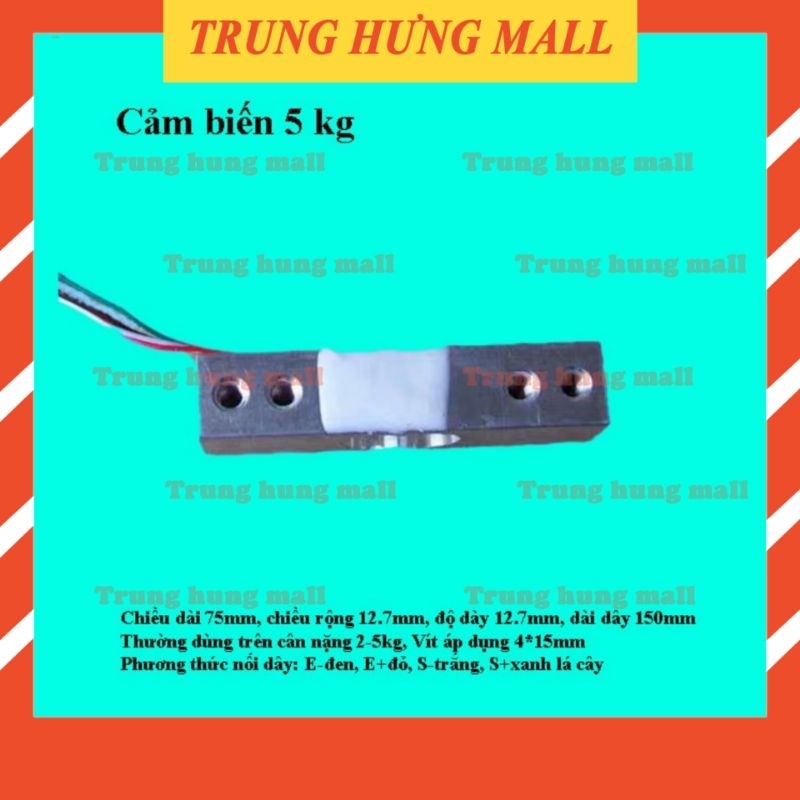Cảm biến cân điện tử, Loadcell 5kg, 10kg, 20kg, 40kg | Shopee Việt Nam