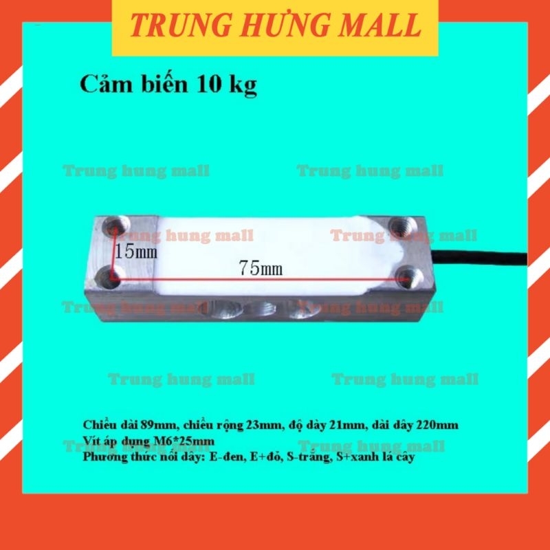 Cảm biến cân điện tử, Loadcell 5kg, 10kg, 20kg, 40kg | Shopee Việt Nam