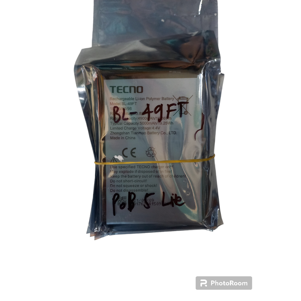 Pin Chính Hãng Tecno BL-49FT Dùng Cho Tecno Pop 5 LTE / BD4 | Shopee ...