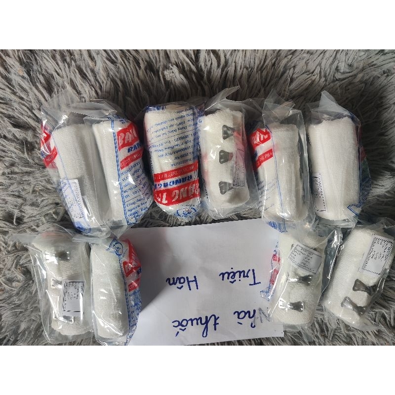 Băng thun 3 móc y tế Đông fa dùng băng bó vết thương dài 100cm | Shopee Việt Nam