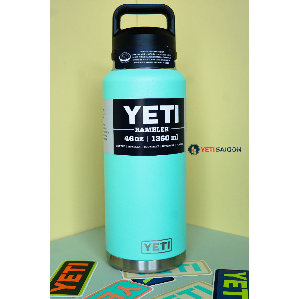 [ YETI SAIGON ] Bình Giữ Nhiệt Cao Cấp Yeti Rambler 46oz With Chug Cap ( 1380ml) Chính Hãng ...