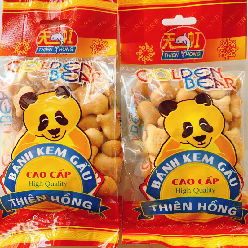 Bánh Kem Gấu Thiên Hồng Gói 100g/400g (Chính Hãng) | Shopee Việt Nam