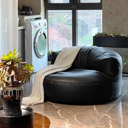 Half Round Lazy Tatami Sofa/Làm bằng da nhân tạo/Chống bẩn/Dễ dàng làm ...