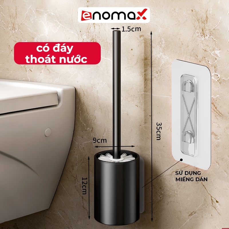 Kệ đựng đồ nhà tắm Enomax treo tường, chất liệu nhôm hàng không cao cấp ...