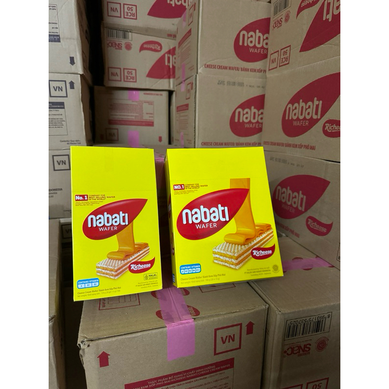 Bánh xốp phô mai nabati loại hộp(hộp 20 thanh) | Shopee Việt Nam