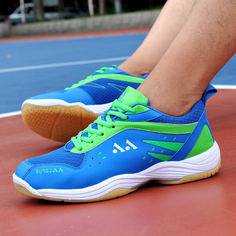 Giày cầu lông chính hãng Lefus L05 nhẹ nhàng êm chân màu xanh | Shopee ...