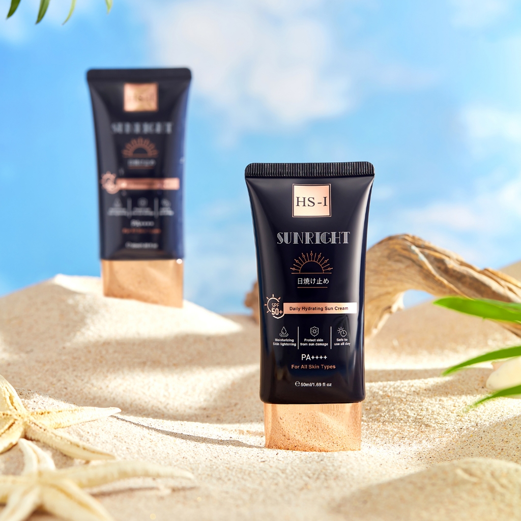 Kem chống nắng HS-ONE SUNRIGHT SPF 50+ giúp bảo vệ da khỏi tia UV ...