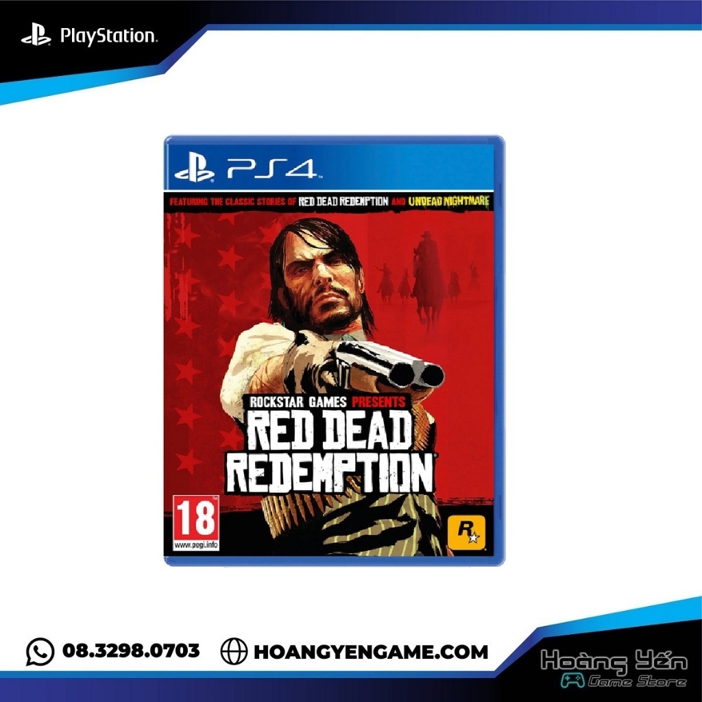Đĩa Game Red Dead Redemption Remastered Ps4 | Shopee Việt Nam