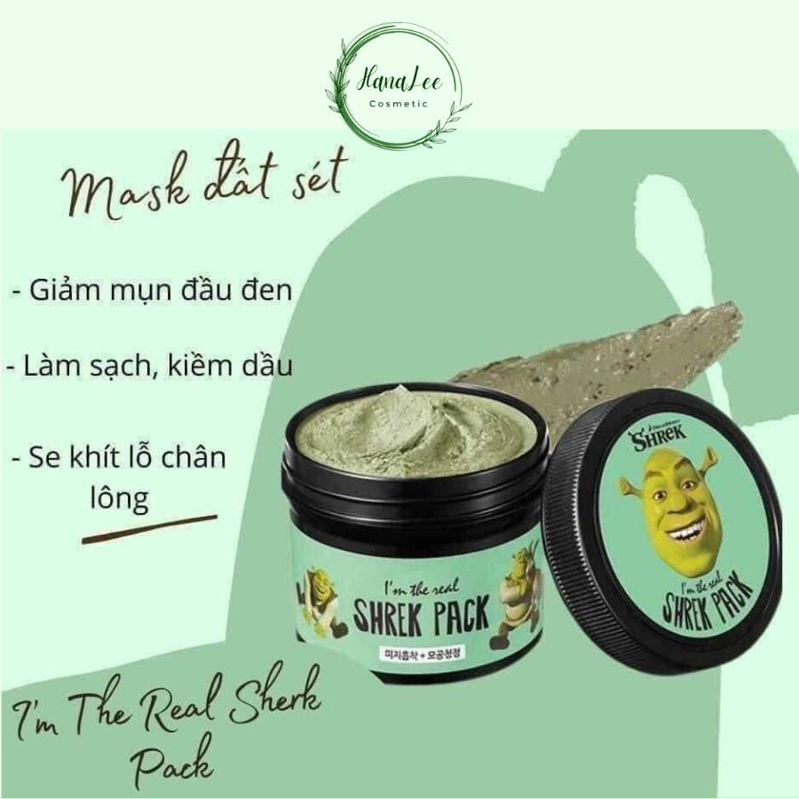 Mặt nạ đất sét Dream works I'm The Real Shrek Pack 110g | Shopee Việt Nam