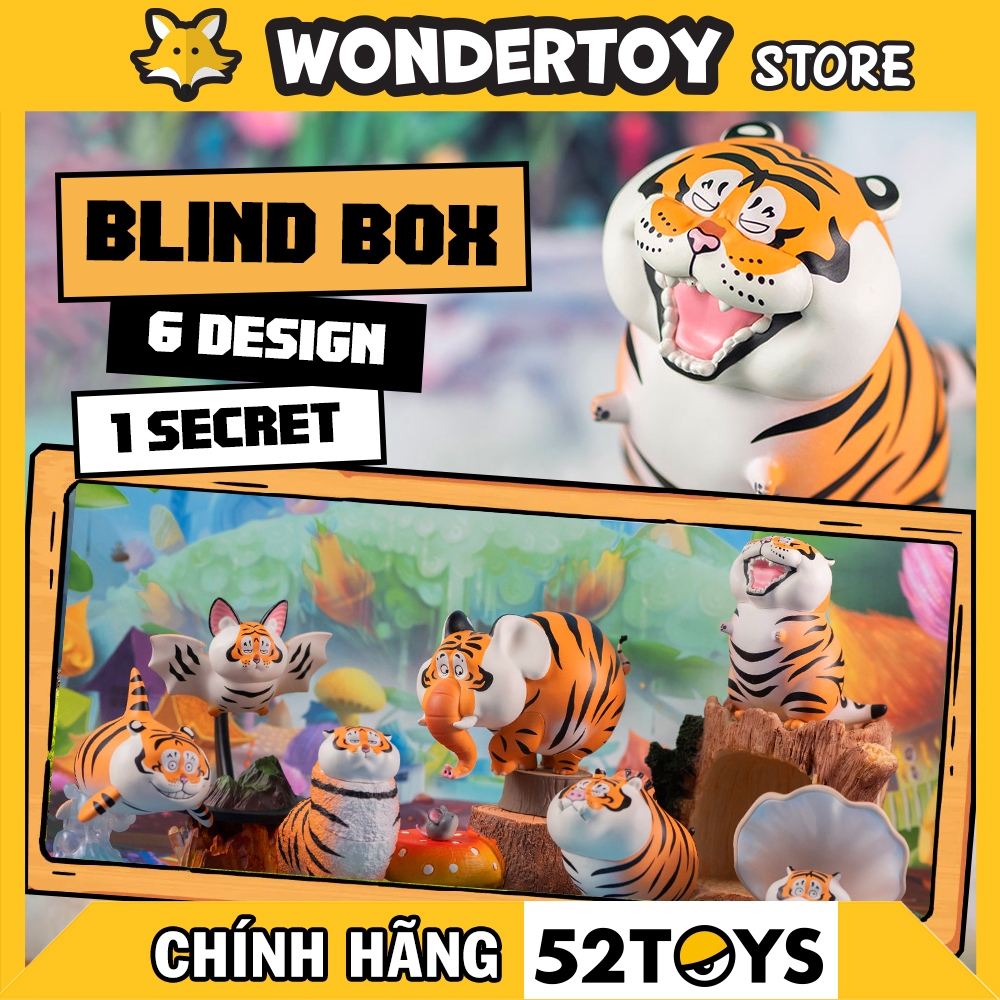 Mô Hình Blind Box Chính Hãng 52Toys Panghu Tiger Can Be Anything ...