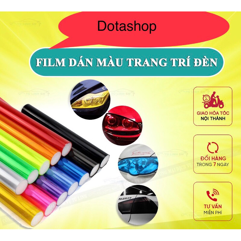 Decal dán pha đèn film dán pha đèn biển số trong suốt | Shopee Việt Nam