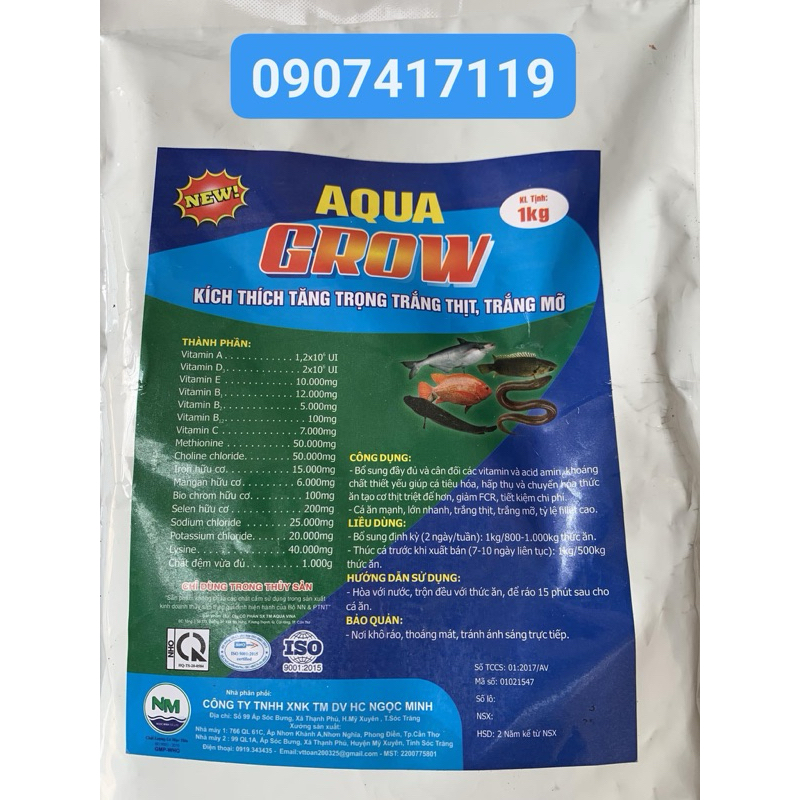 Aqua Grow ( Gói 1kg) Siêu tăng trọng | Shopee Việt Nam