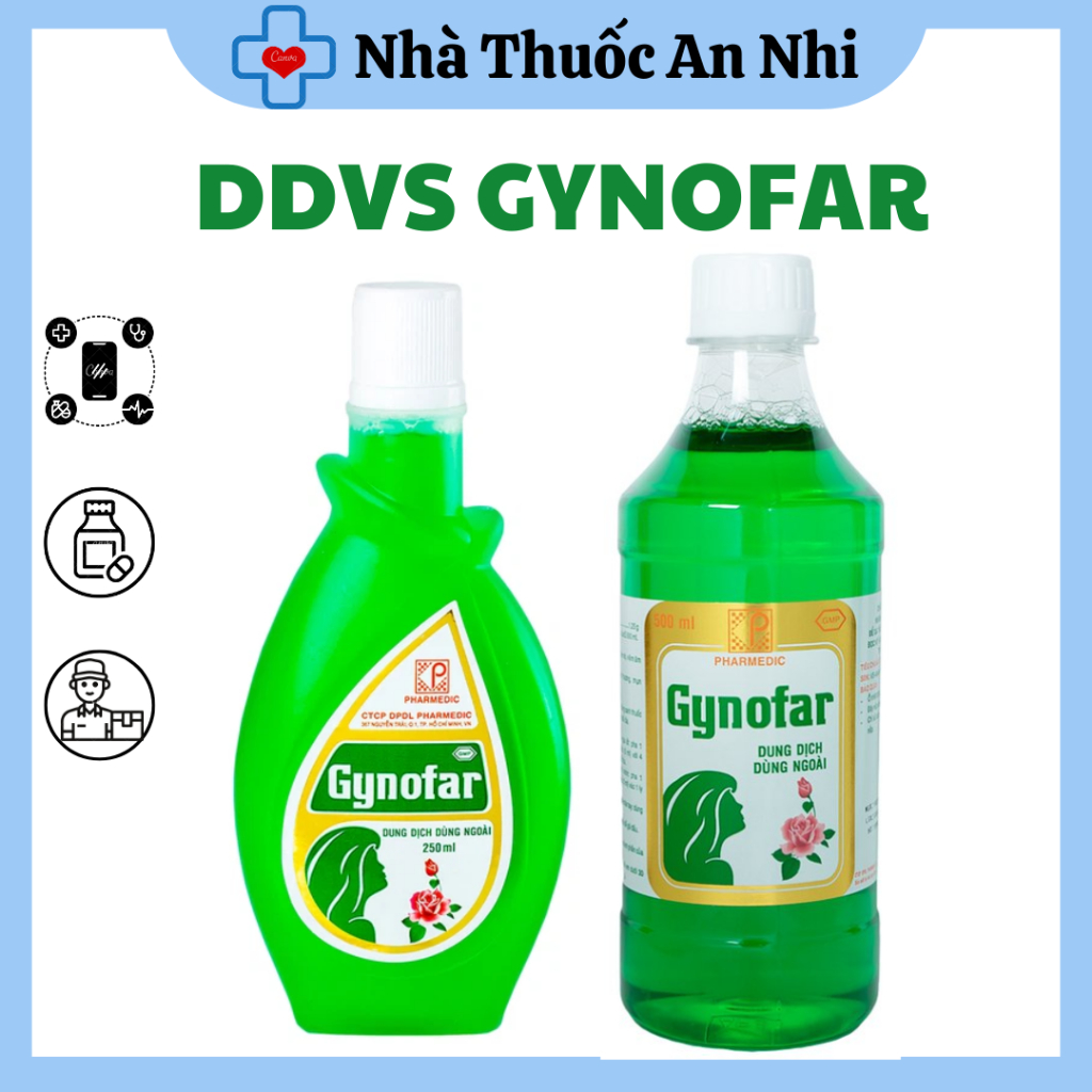 Dung Dịch Dùng Ngoài Gynofar (chai 250ml- 500ml) | Shopee Việt Nam