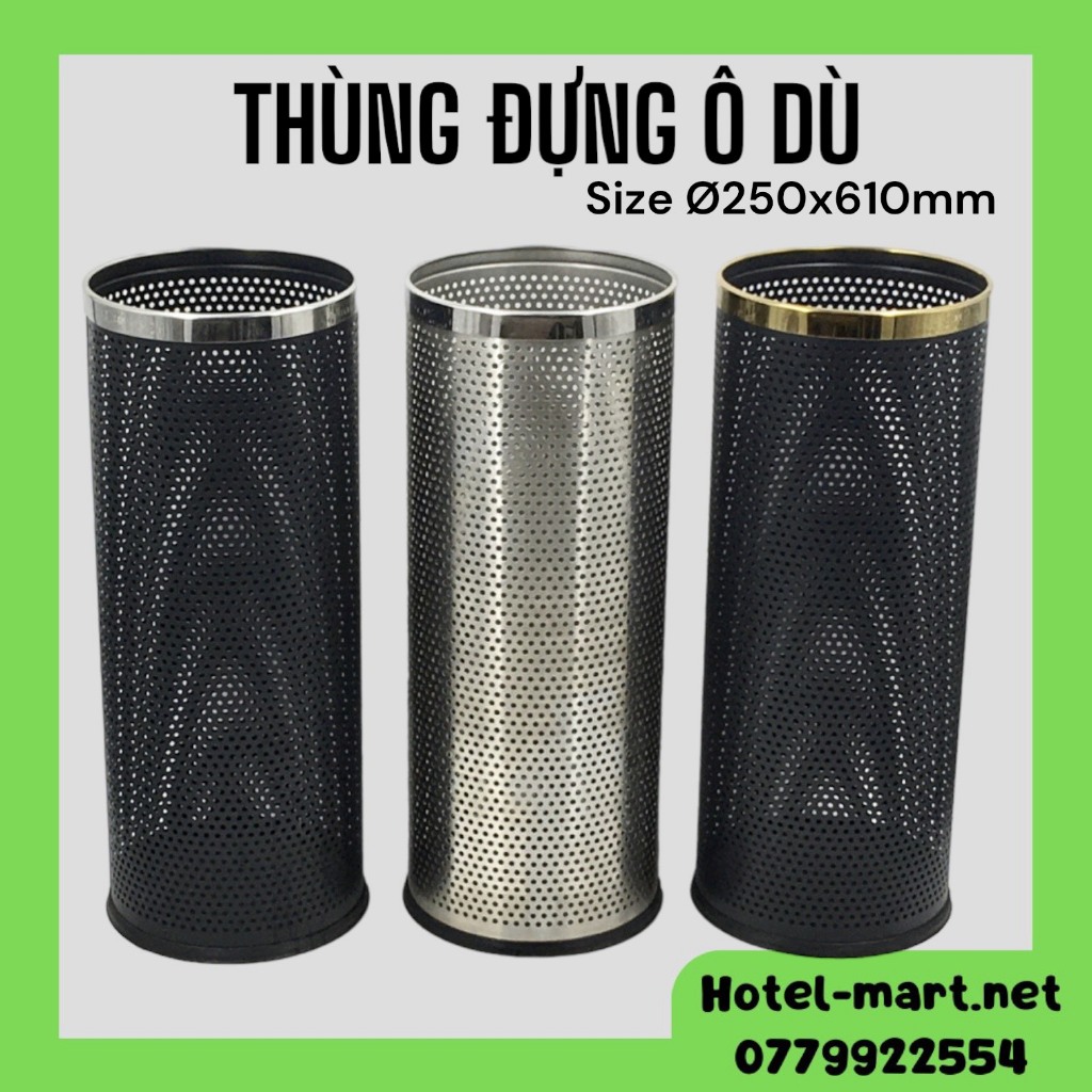 Thùng đựng ô dù, Sọt đựng ô dù viền Inox | Shopee Việt Nam