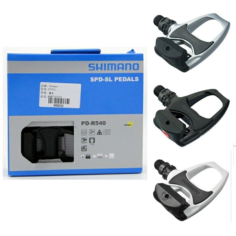 Pedal Xe Đạp Shimano Tiagra PD- R540 Pedal Cá Tự Khóa SPD-SL Dành Cho Xe Road | Shopee Việt Nam